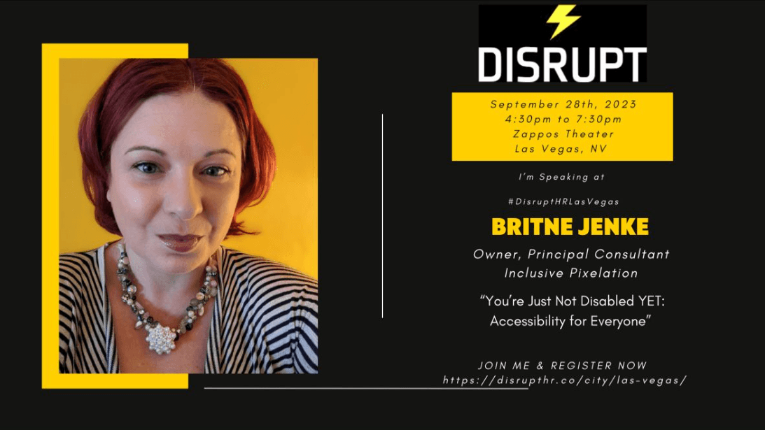DisruptHR Las Vegas 2023 | Inclusive Pixelation